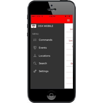 DSX Mobile Command Access control software Specifications | DSX Access control software